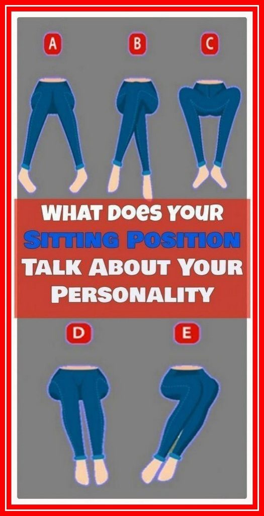 What Does Your Sitting Position Reveal About Your Personality?