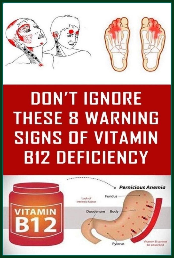 5 Warning Signs of Vitamin B12 Deficiency You Should Never Ignore